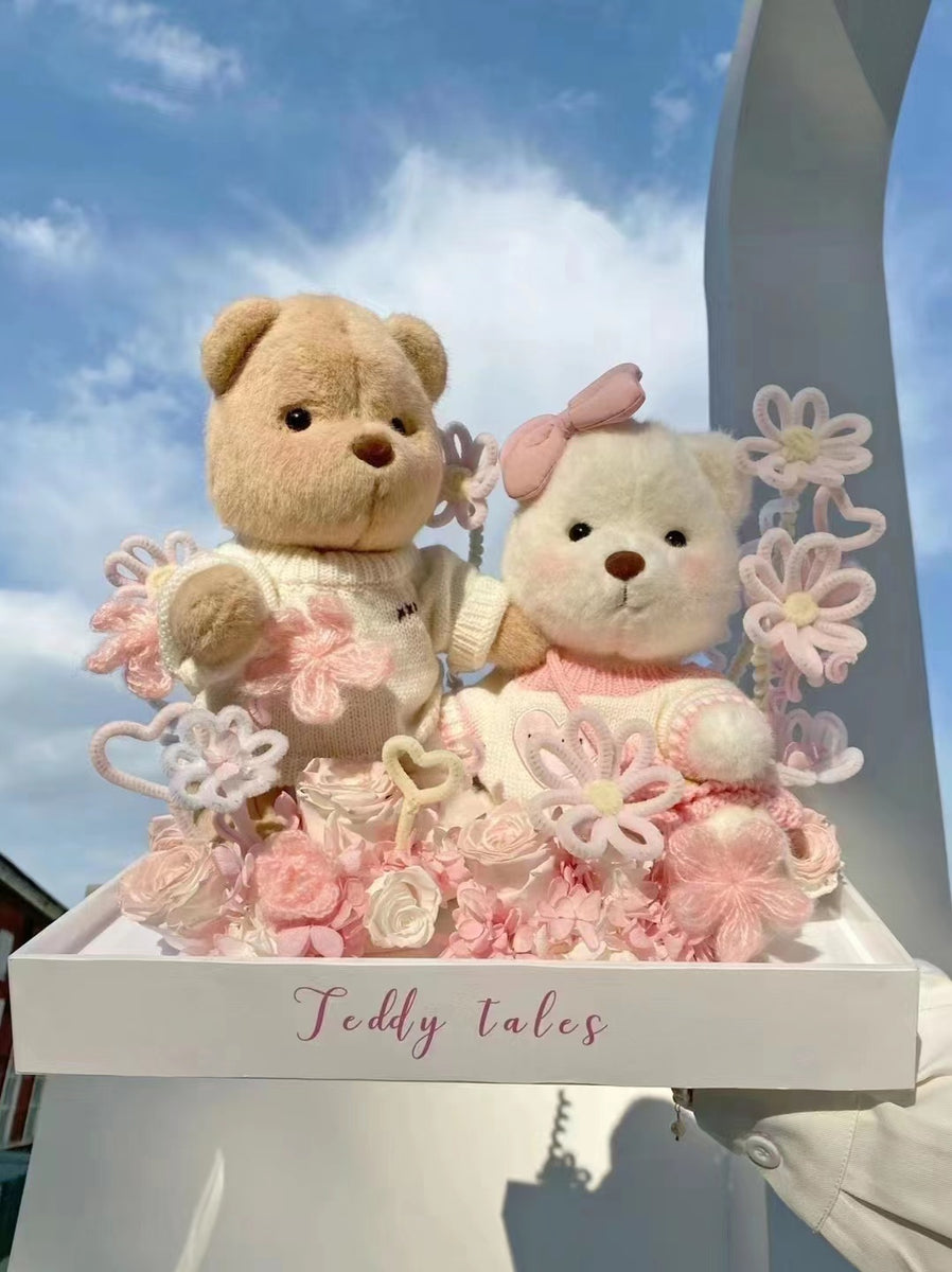 Teddy Tales - everlasting flower – The Flower Room